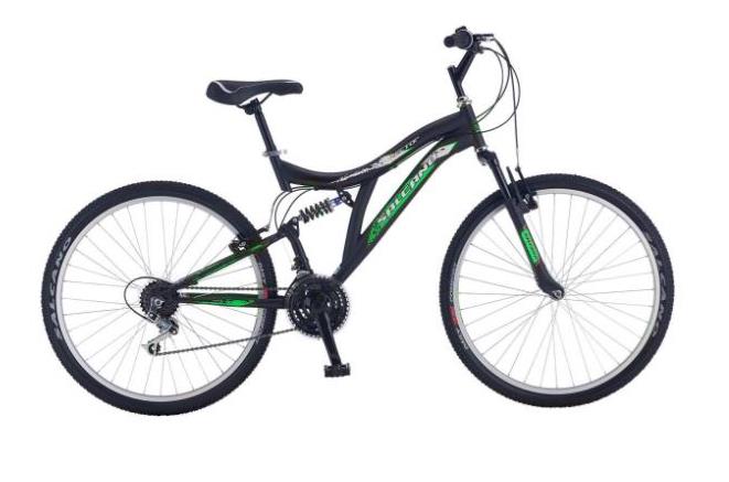 Salcano Hector 24V 24 Jant Siyah Yeşil Dağ Bisikleti - Pars Bisiklet